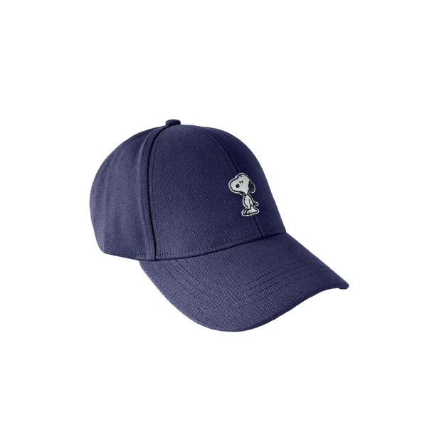Snoopy Canvas Cap | Navy - Moo Baba
